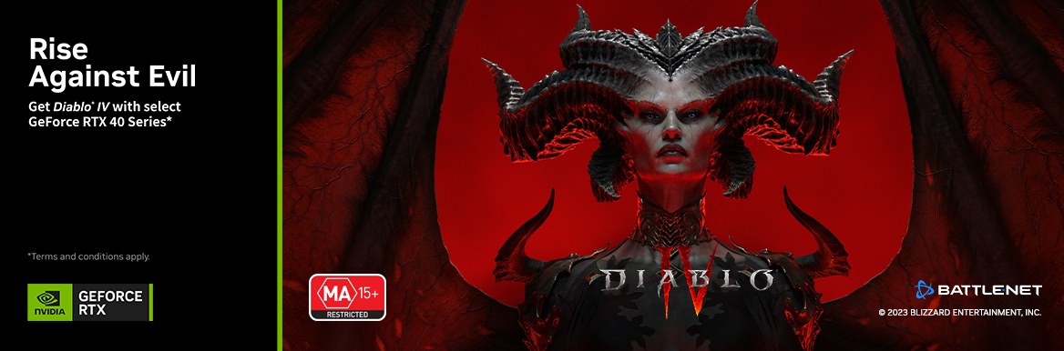 Get Diablo 4 with Select GeForce RTX 40 Series