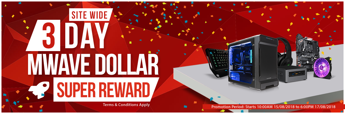 3 Day Mwave Dollar Super Reward