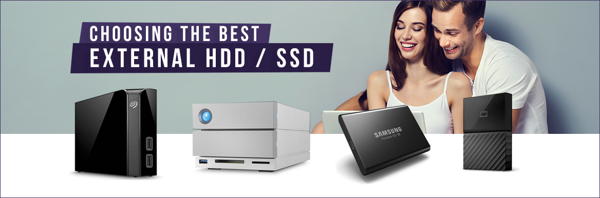 Choosing the Best External HDD / SSD