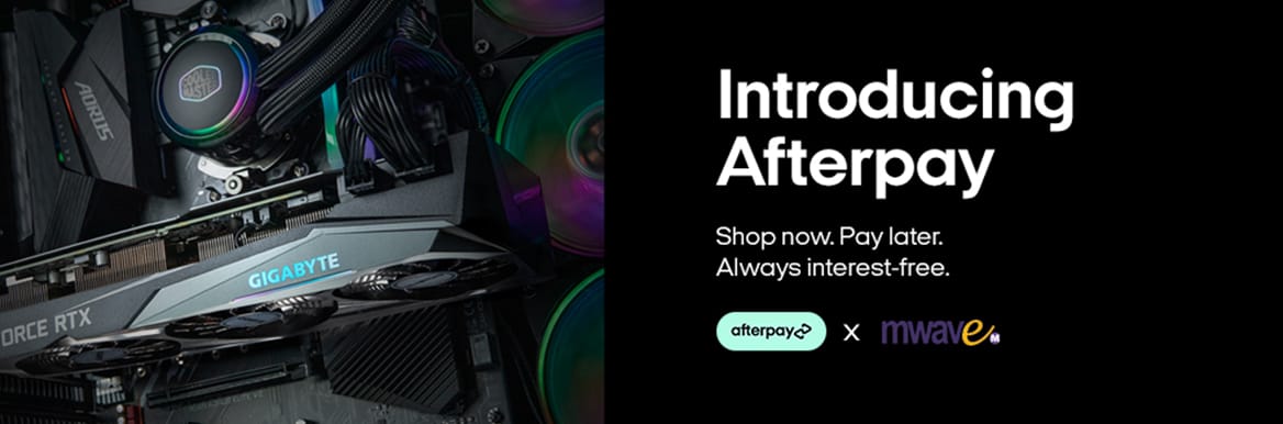 Afterpay Now Available at Mwave
